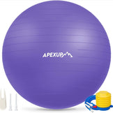 APEXUP Yoga Exercise Ball, Heavy Duty Large Gym Ball – APEXUP SHOP